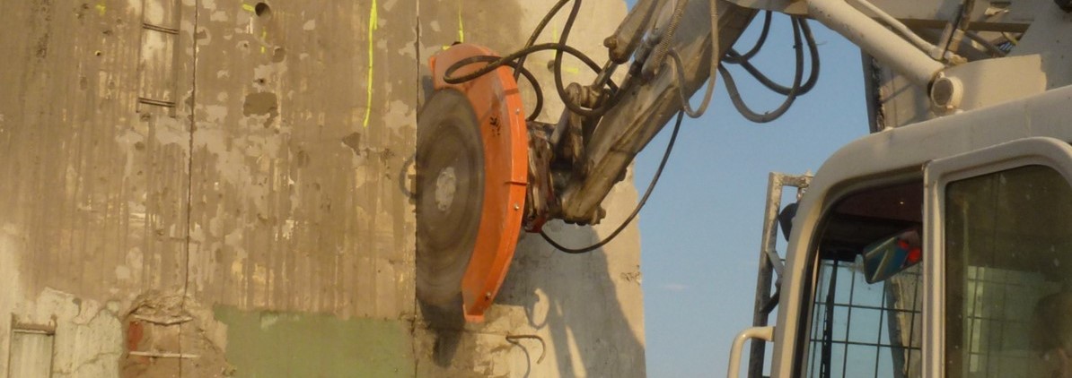 Echidna Rock and Concrete Cutting Attachments for Excavators - Echidna